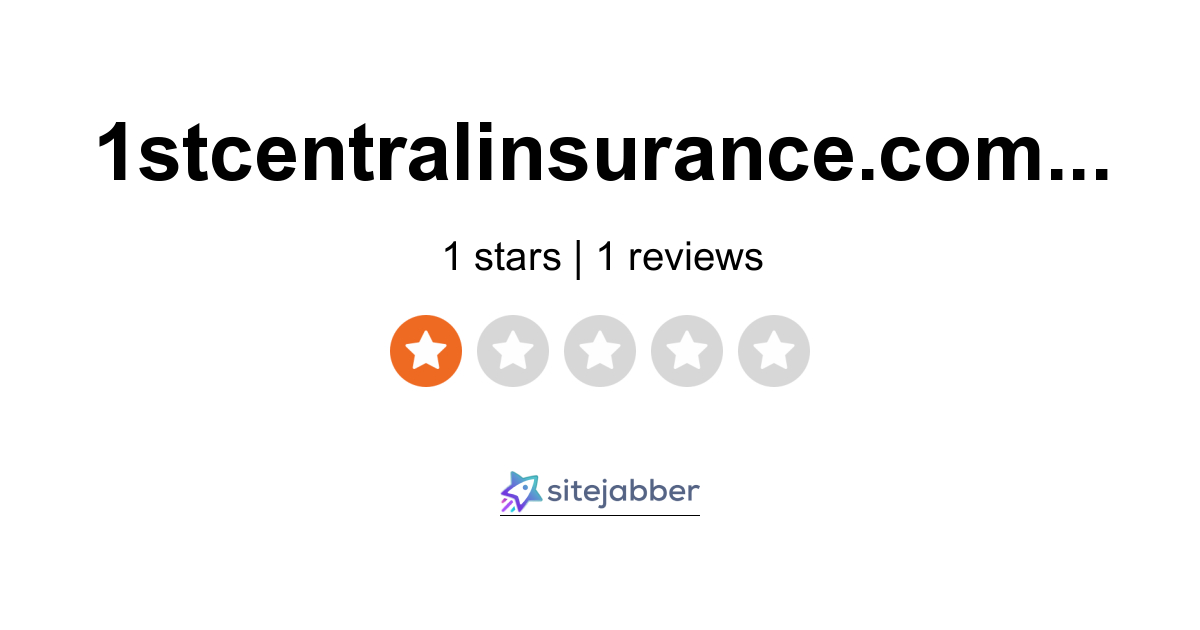 1stcentralinsurance Reviews - 1 Reviews of 1stcentralinsurance.com ...