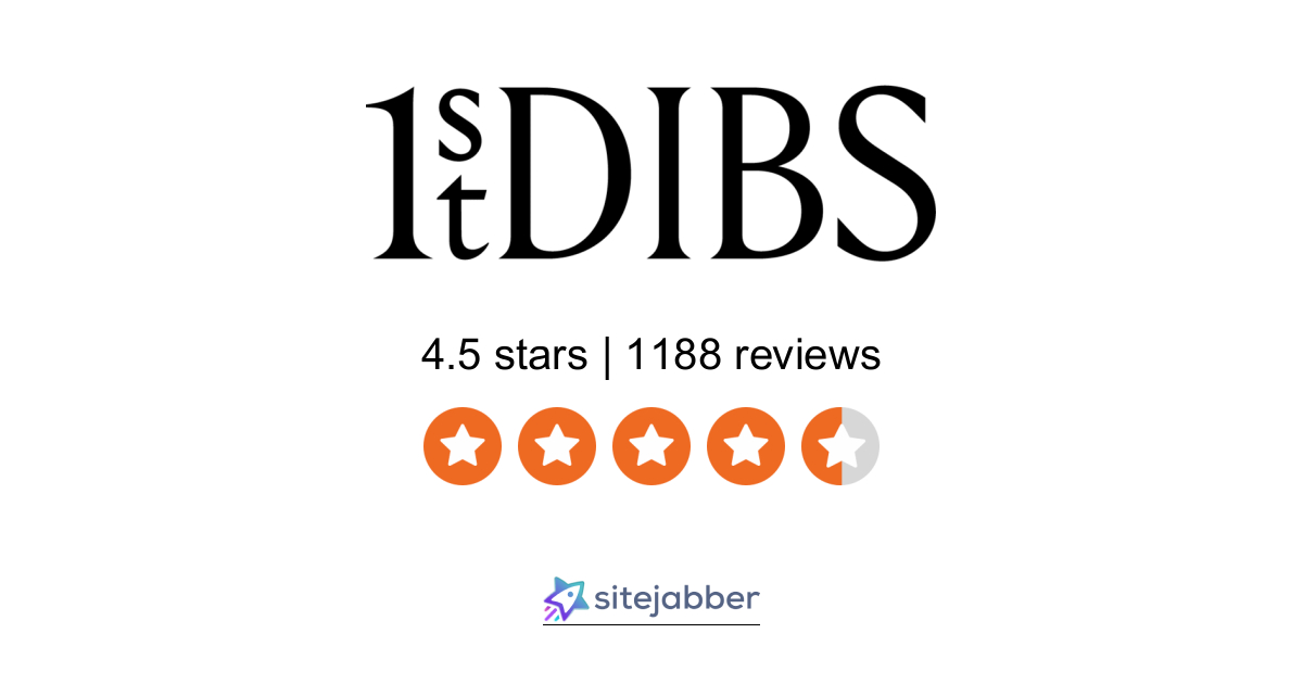 1stDibs Reviews - Read 1,167 Customer Reviews of 1stDibs | Sitejabber