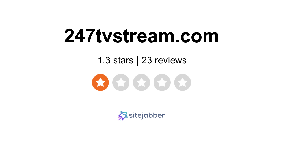 247TVStream Reviews - Read 23 Customer Reviews of 247TVStream | Sitejabber