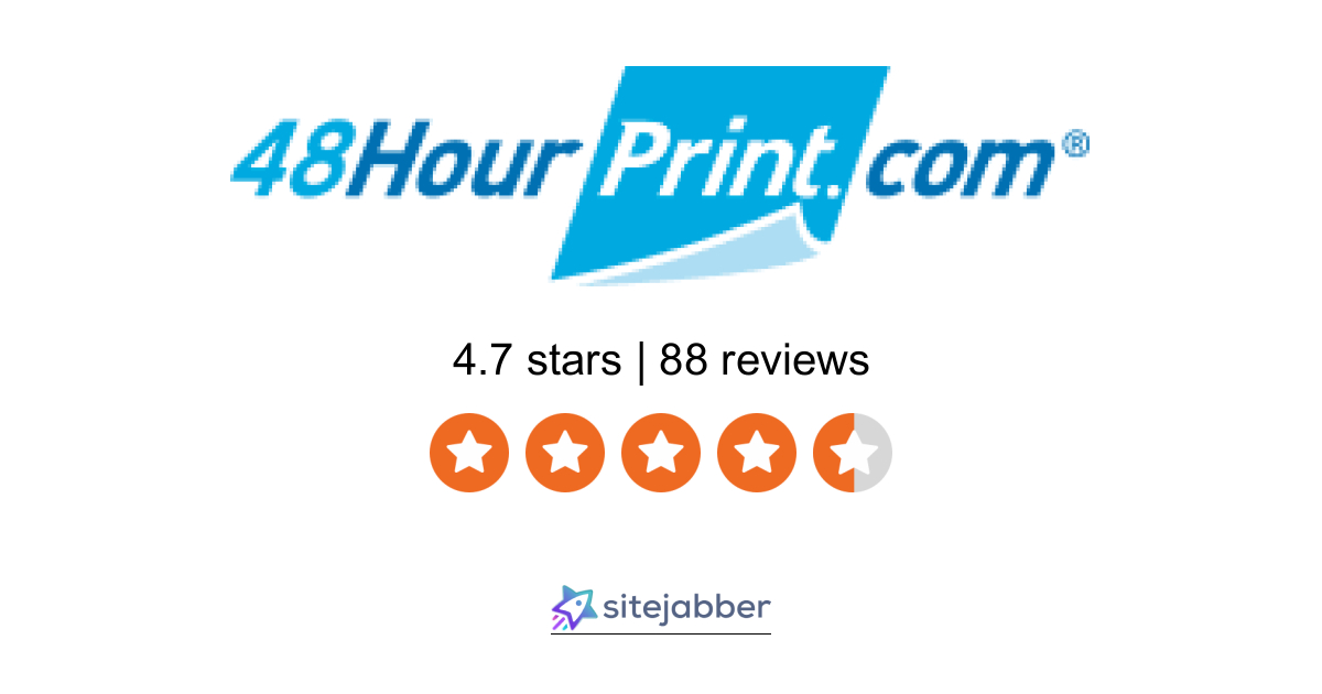 48HourPrint.com Reviews - Read 88 Customer Reviews of 48HourPrint.com ...