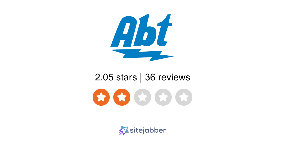 Abt Reviews - Read 36 Customer Reviews of Abt | Sitejabber