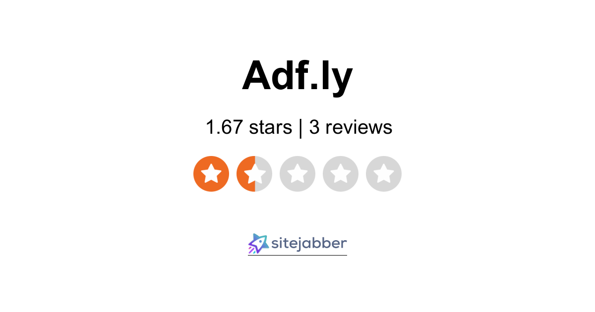 Adfly Reviews - Read 3 Customer Reviews of Adfly | Sitejabber