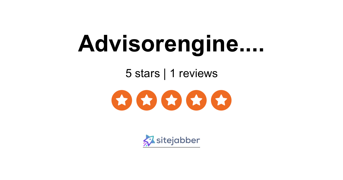 Advisorengine Reviews - 1 Reviews of Advisorengine.com | Sitejabber