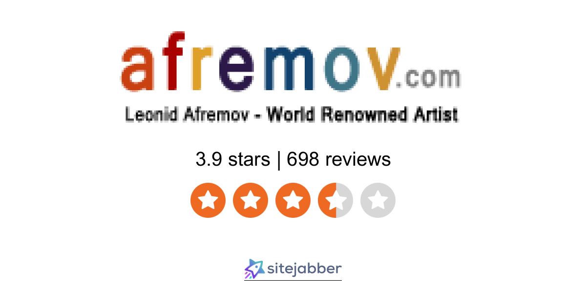 Leonid Afremov Reviews - 698 Reviews of afremov.com | Sitejabber