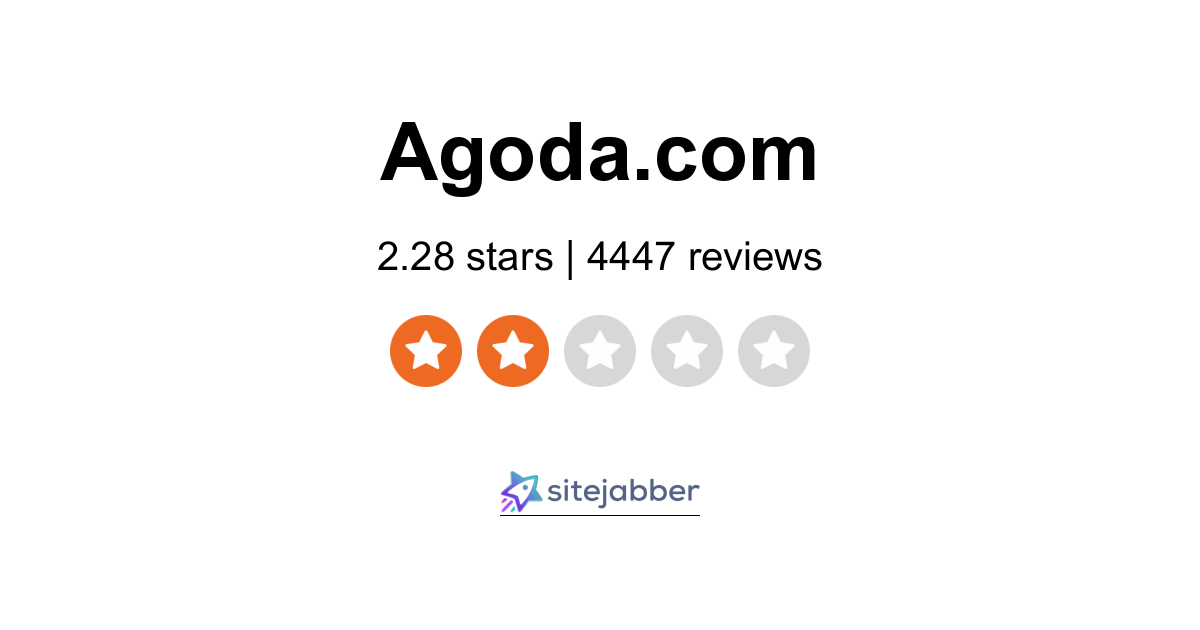 Agoda Reviews - Read 4,445 Customer Reviews of Agoda | Sitejabber