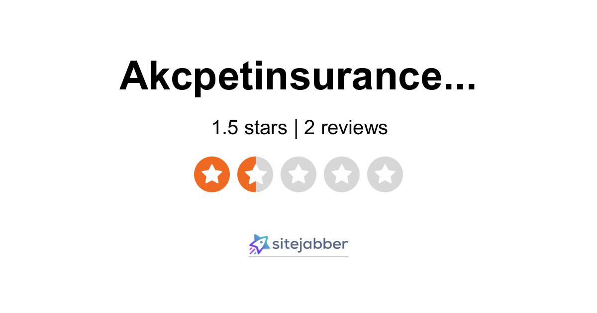 AKC Pet Insurance Reviews - 2 Reviews of akcpetinsurance.com | Sitejabber
