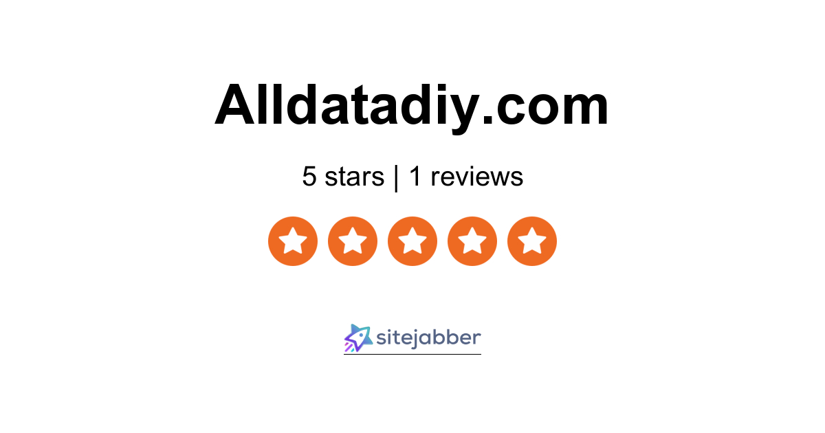 ALLDATAdiy.com Reviews - Read 1 Customer Reviews of ALLDATAdiy.com ...