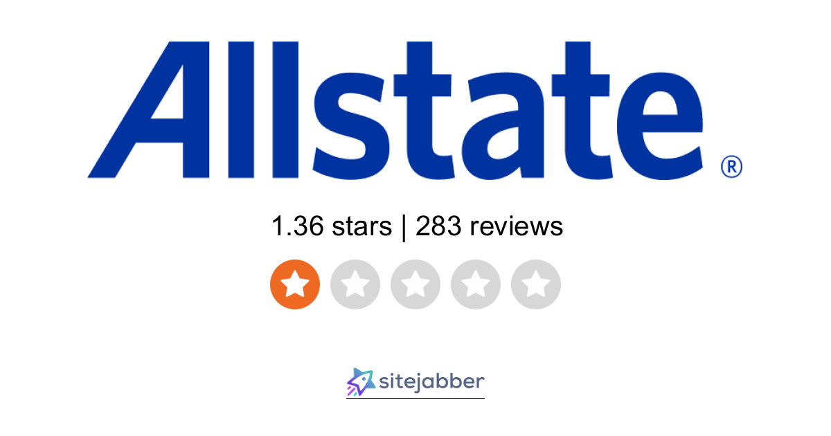 Allstate Reviews - Read 283 Customer Reviews of Allstate | Sitejabber