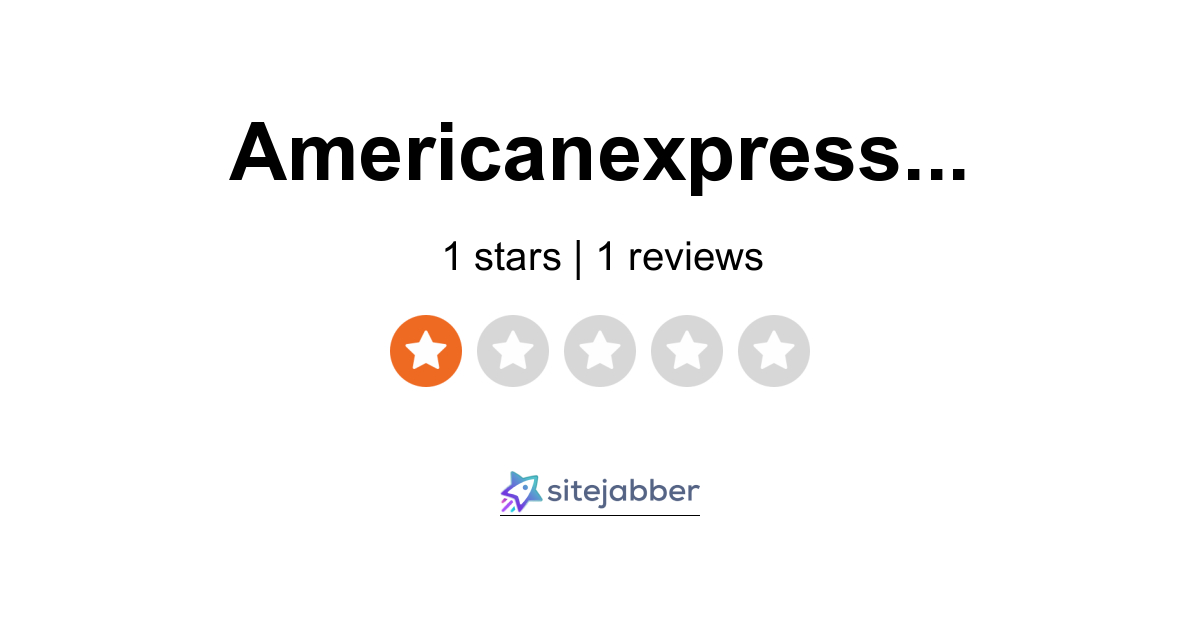 Americanexpress.ca Reviews - 1 Reviews of Americanexpress.ca | Sitejabber