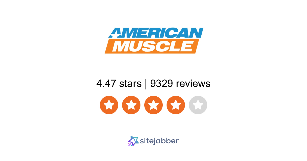 AmericanMuscle Reviews - Read 9,246 Customer Reviews of AmericanMuscle ...