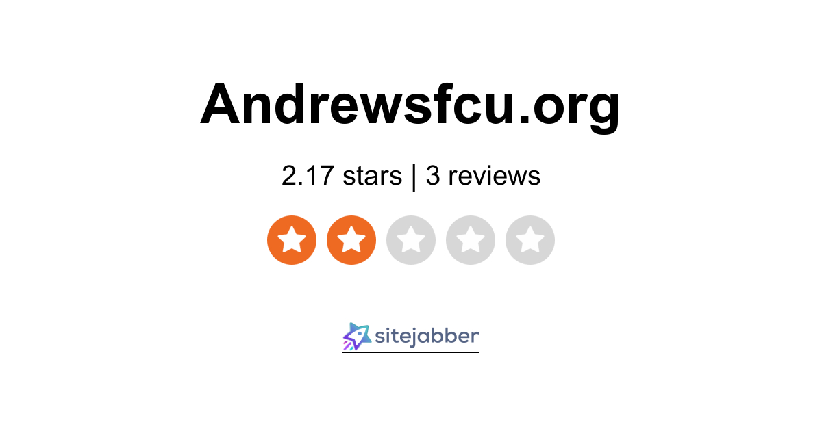 Andrews Federal Credit Union Reviews - 3 Reviews of Andrewsfcu.org ...