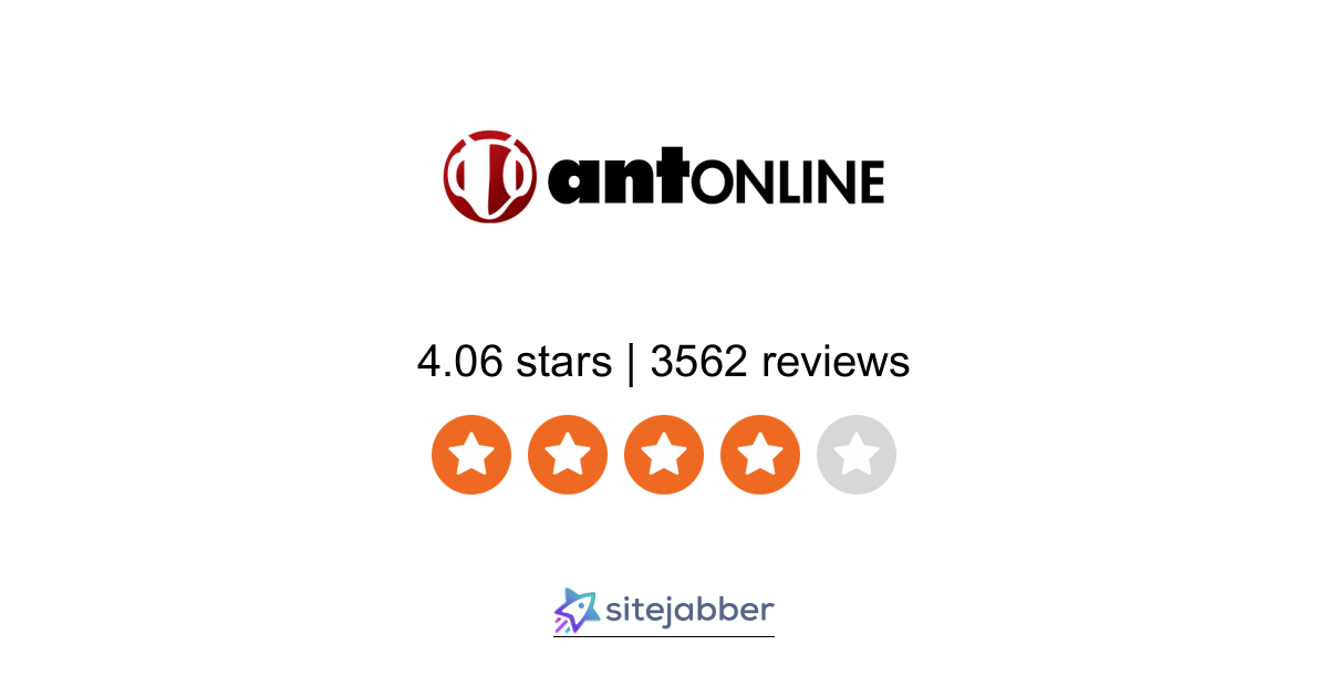 ANTOnline Reviews - Read 3,562 Customer Reviews of ANTOnline | Sitejabber