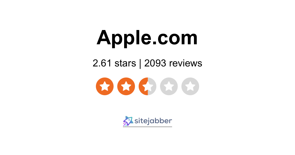Apple Reviews - Read 2,093 Customer Reviews of Apple | Sitejabber