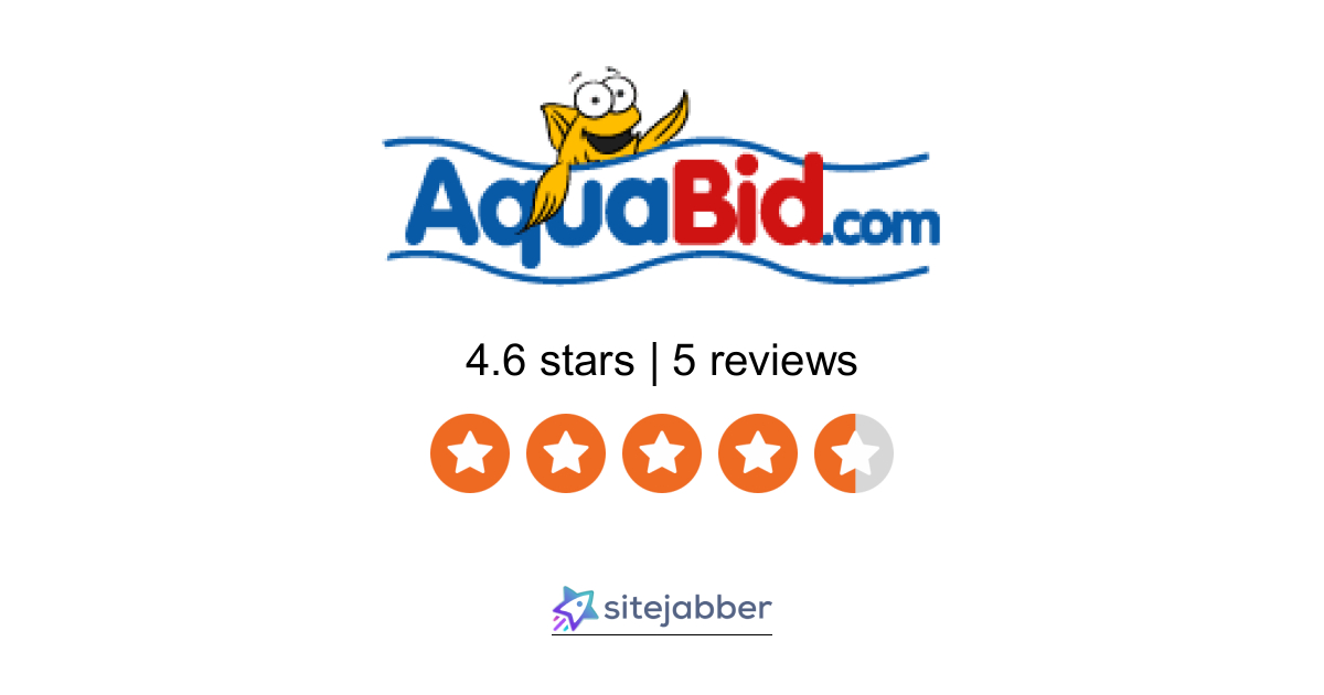 AquaBid.com Reviews - Read 5 Customer Reviews of AquaBid.com | Sitejabber