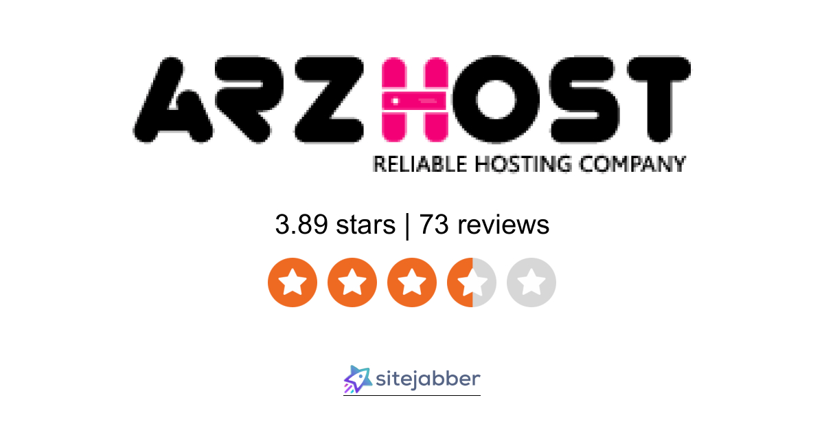 Arz Host Reviews - Read 73 Customer Reviews of Arz Host | Sitejabber
