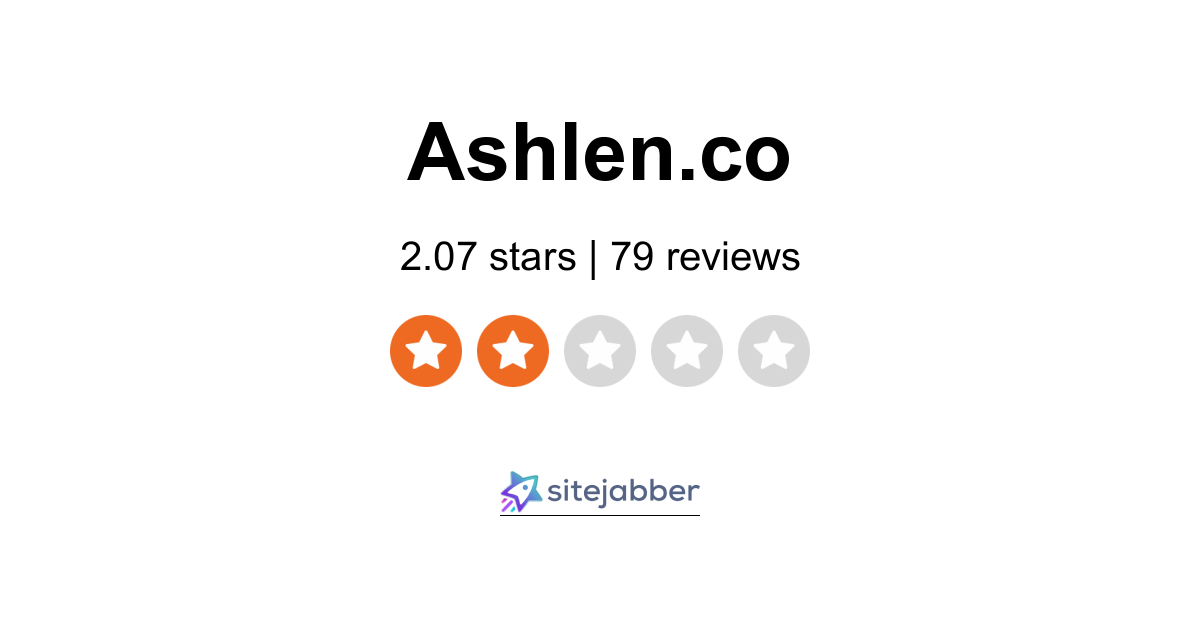 Ashlen Reviews - Read 78 Customer Reviews of Ashlen | Sitejabber