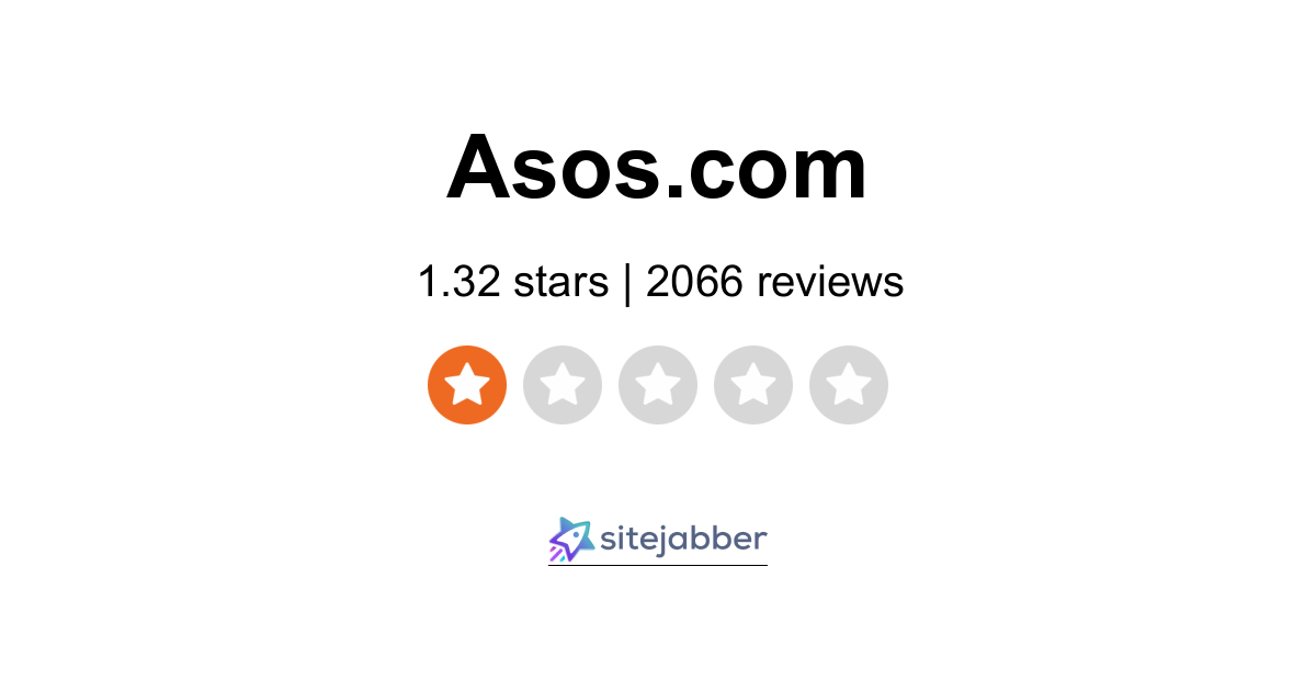 ASOS Reviews - Read 2,063 Customer Reviews of ASOS | Sitejabber