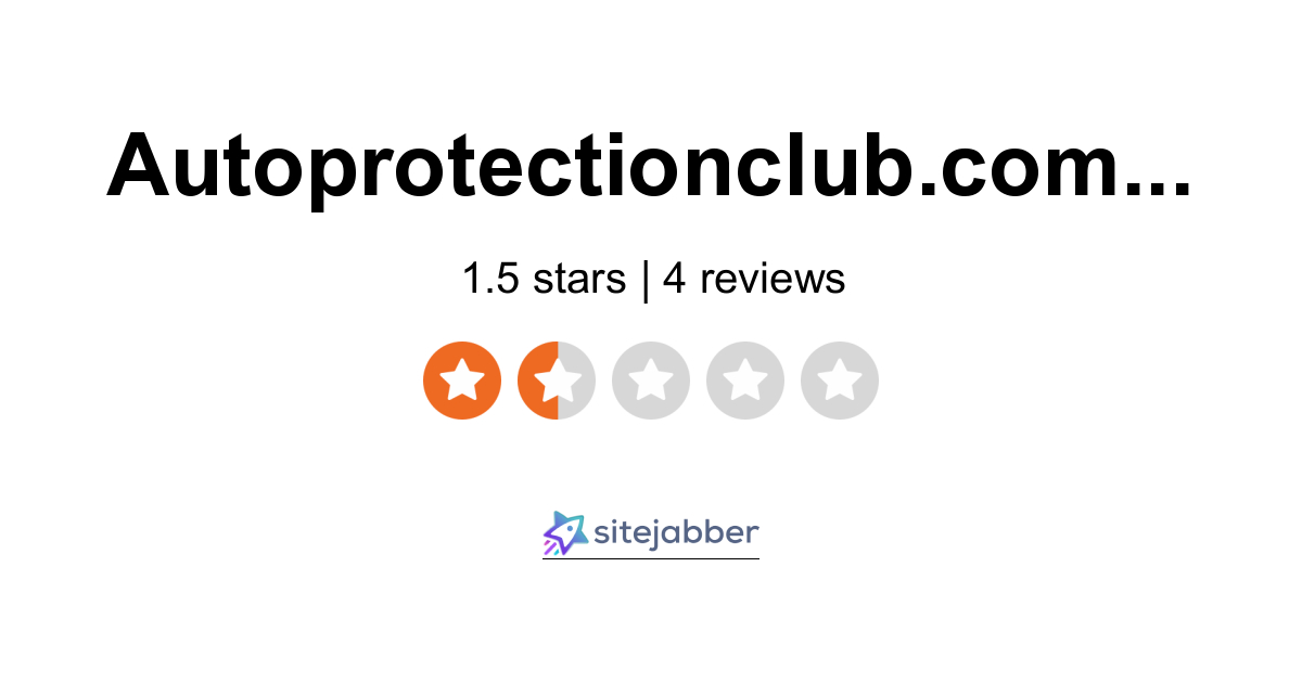 Auto Protection Club Reviews - Read 5 Customer Reviews of Auto ...