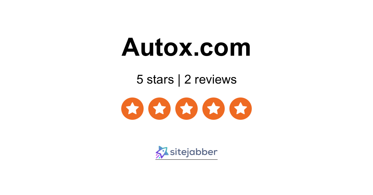 AutoX Reviews - 2 Reviews of Autox.com | Sitejabber