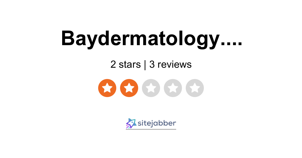 BayDermatology Reviews - Read 3 Customer Reviews of BayDermatology ...