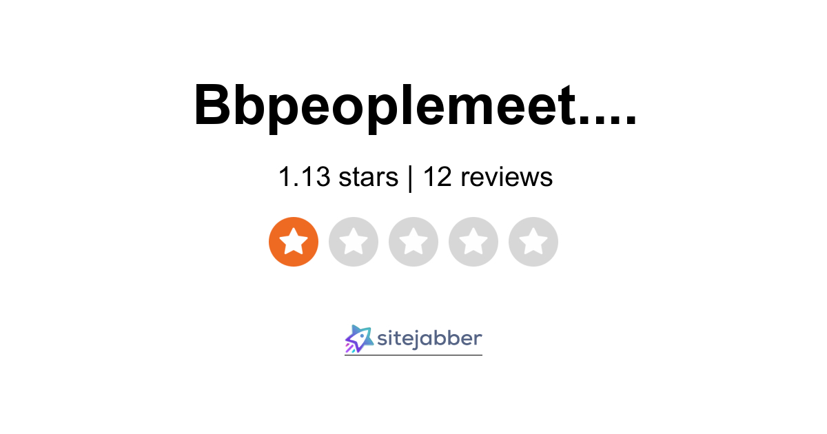 BBPeopleMeet Reviews - Read 12 Customer Reviews of BBPeopleMeet ...