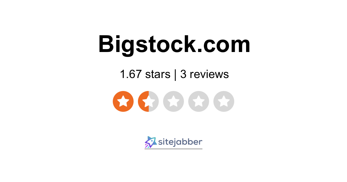 Bigstock Reviews - Read 3 Customer Reviews of Bigstock | Sitejabber