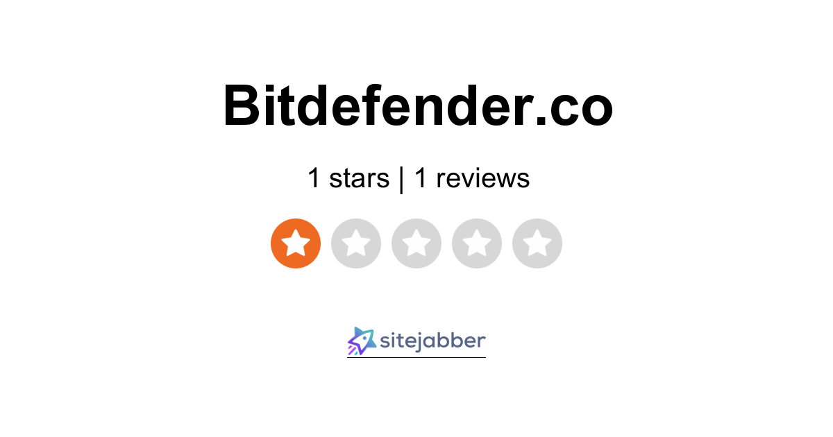 Bitdefender.co Reviews - Read 1 Customer Reviews of Bitdefender.co ...