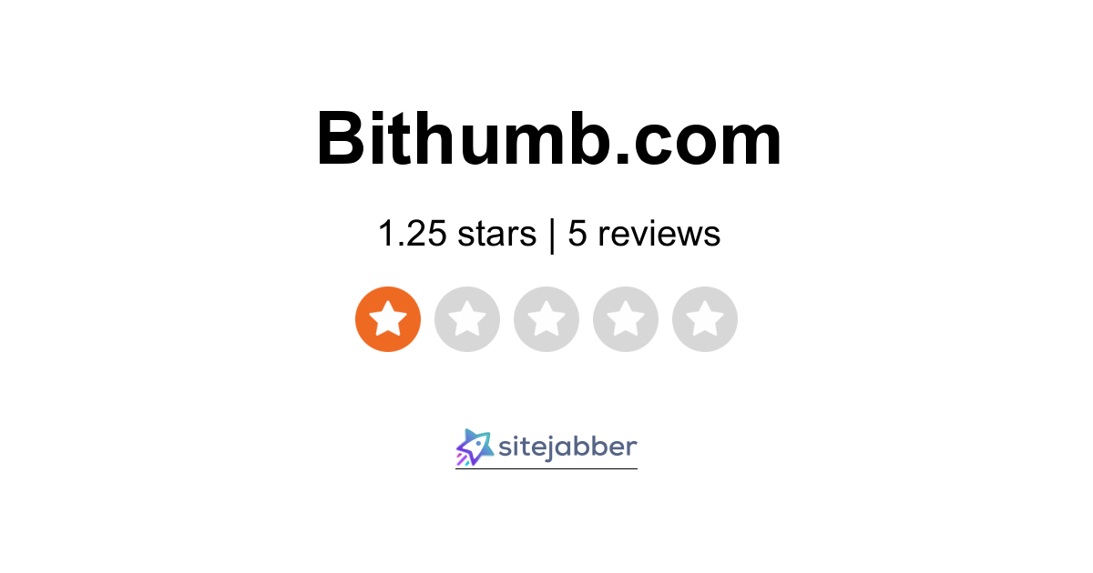 Bithumb Reviews - 3 Reviews of bithumb.com | Sitejabber