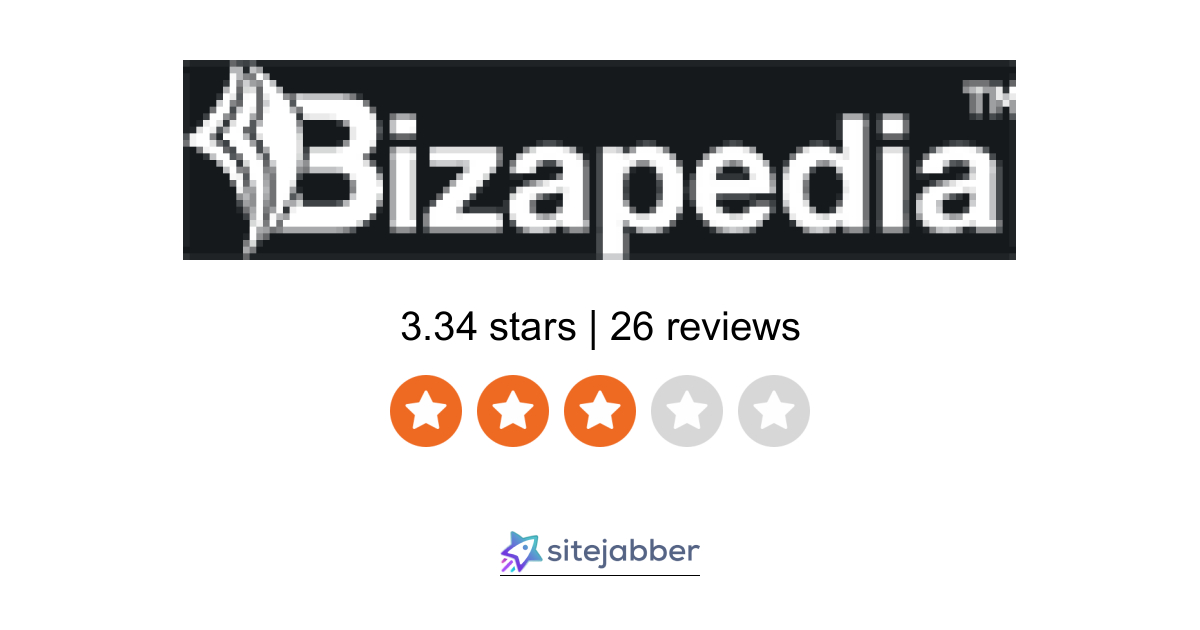 Bizapedia Reviews - Read 26 Customer Reviews of Bizapedia | Sitejabber
