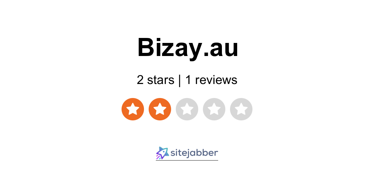 Bizay.au Reviews - 1 Reviews of Bizay.au | Sitejabber
