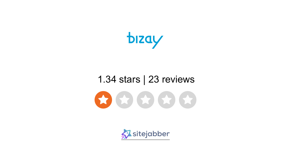 Bizay Reviews - Read 23 Customer Reviews of Bizay | Sitejabber
