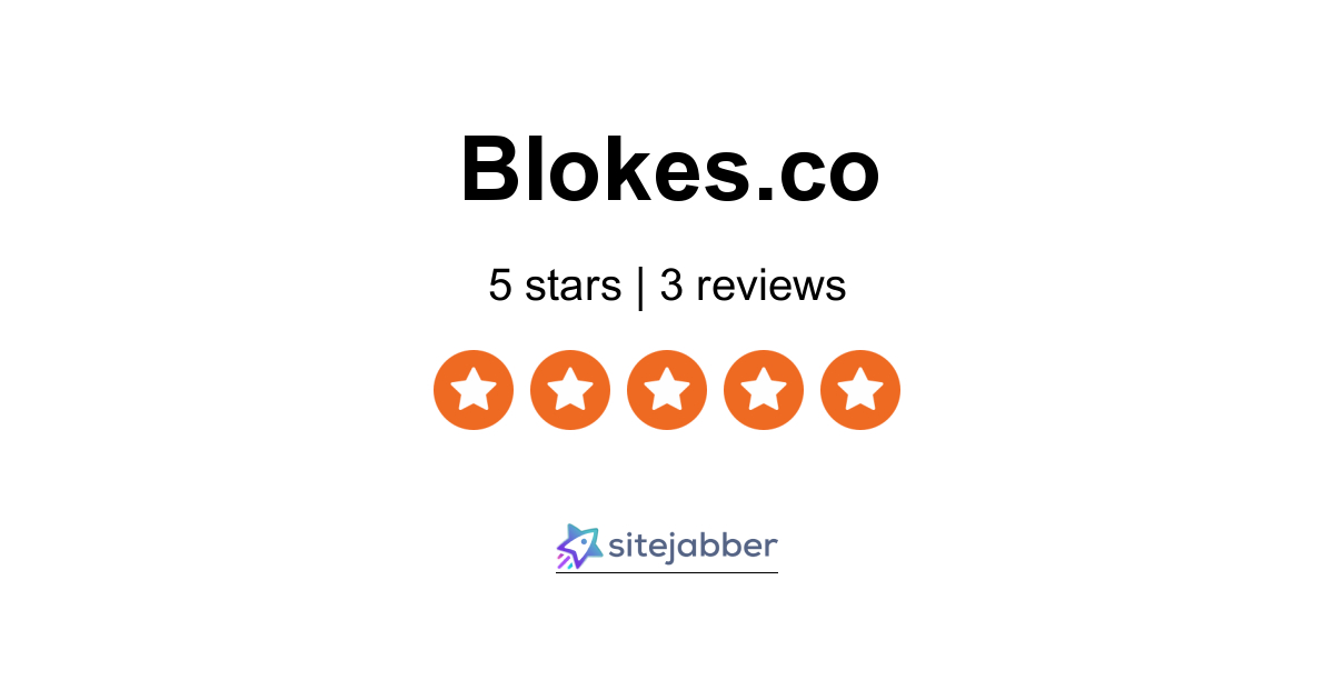 Blokes.co Reviews - Read 3 Customer Reviews of Blokes.co | Sitejabber