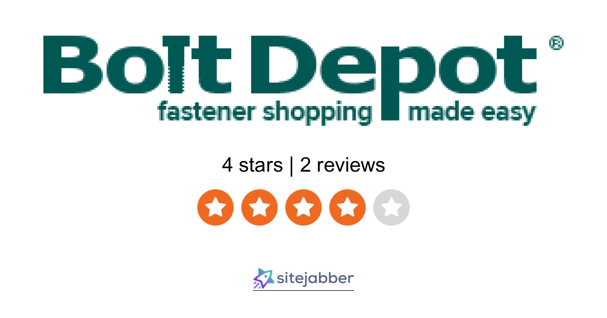 Bolt Depot Reviews - Read 2 Customer Reviews of Bolt Depot | Sitejabber