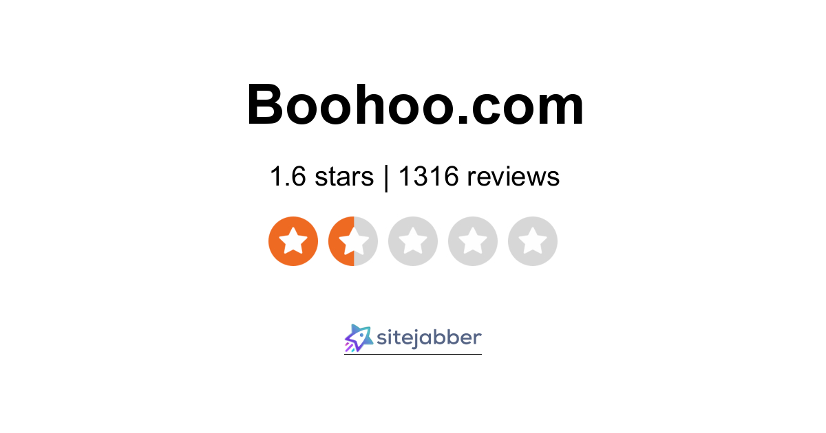Boohoo Reviews - Read 1,316 Customer Reviews of Boohoo | Sitejabber