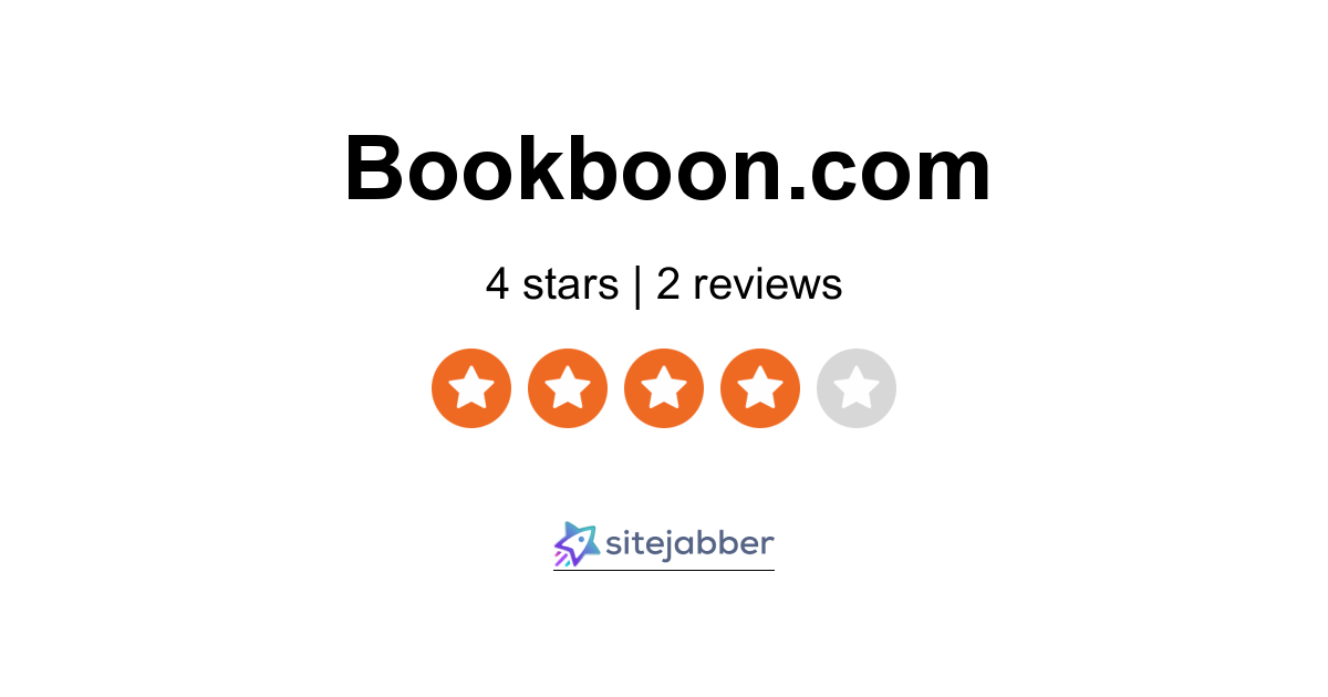 Bookboon Reviews - Read 2 Customer Reviews of Bookboon | Sitejabber