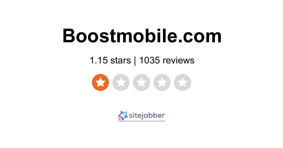 Boost Mobile Reviews - Read 1,035 Customer Reviews of Boost Mobile ...