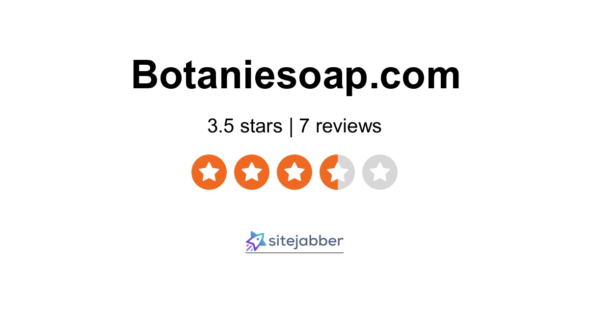 Botanie Natural Soap Reviews - Read 7 Customer Reviews of Botanie ...