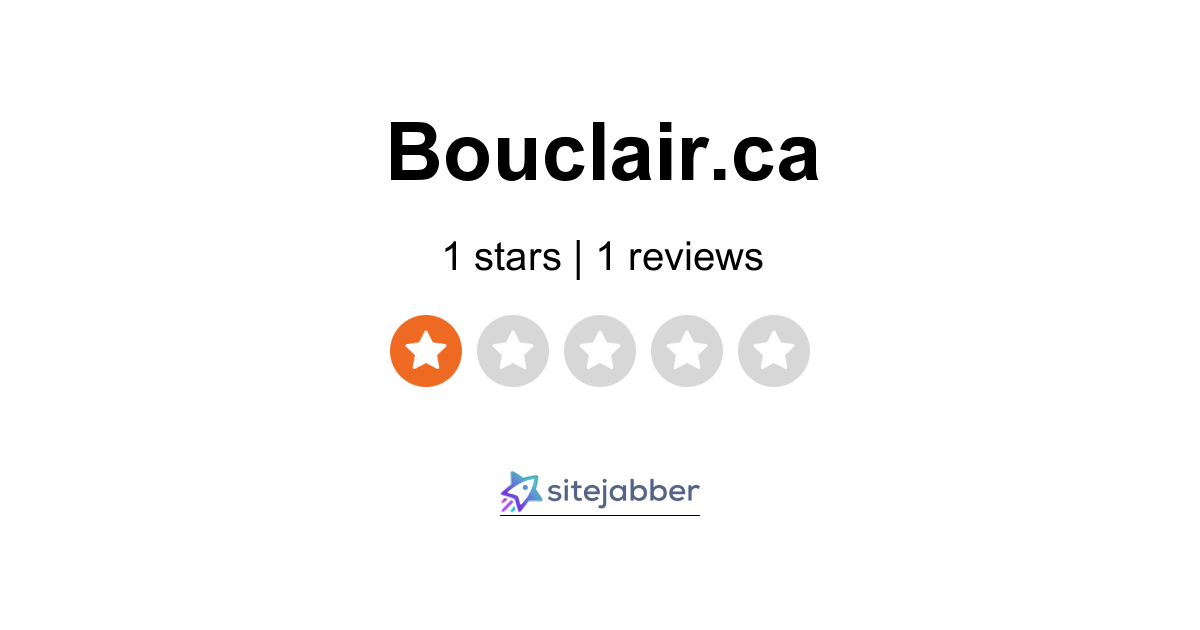 Bouclair.ca Reviews - Read 1 Customer Reviews of Bouclair.ca | Sitejabber