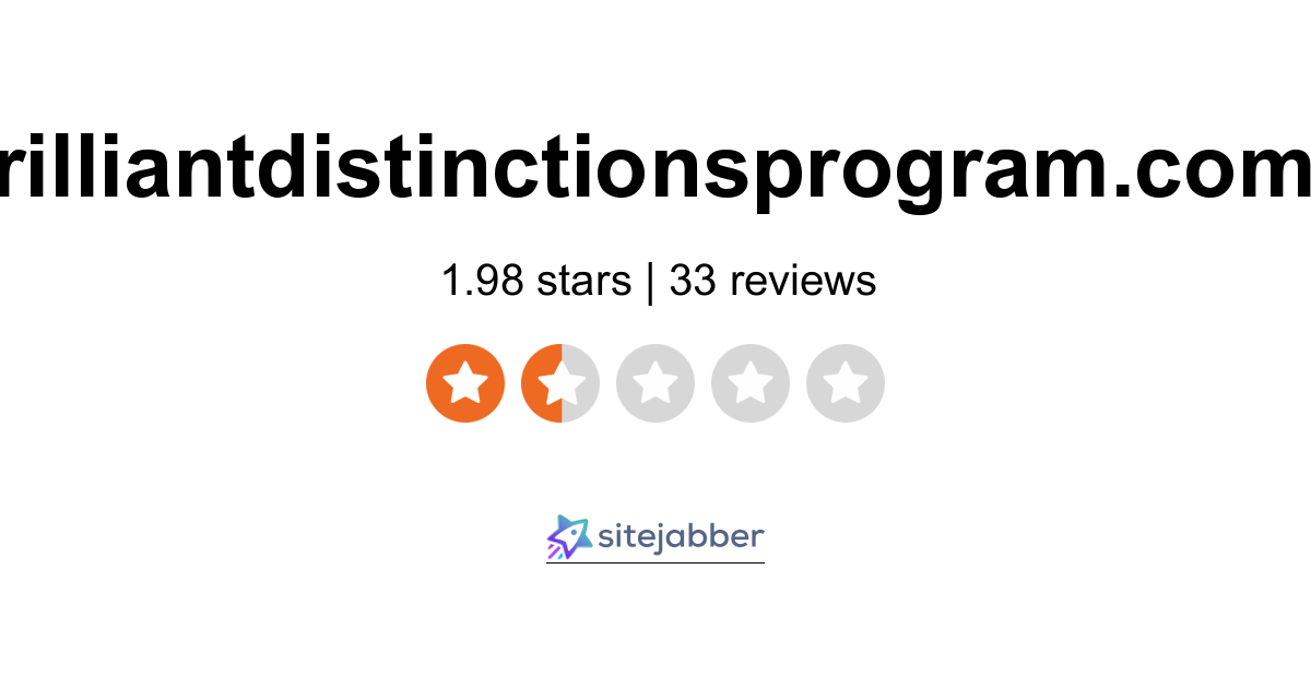 Brilliant Distinctions Reviews - Read 33 Customer Reviews of Brilliant ...