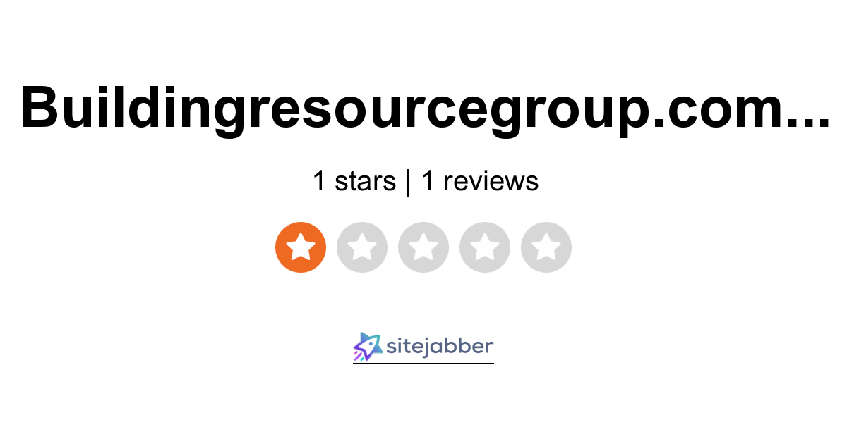 Building Resource Group Reviews - 1 Reviews of Buildingresourcegroup ...