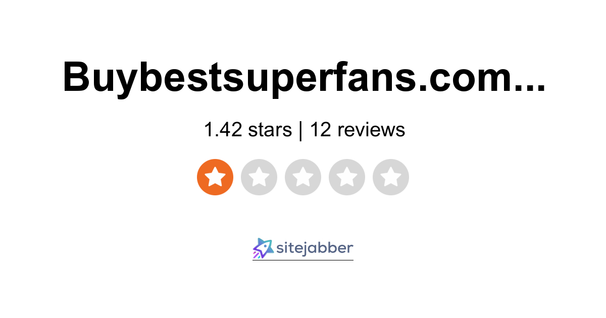 Buy Best Superfans Reviews - Read 12 Customer Reviews of Buy Best ...