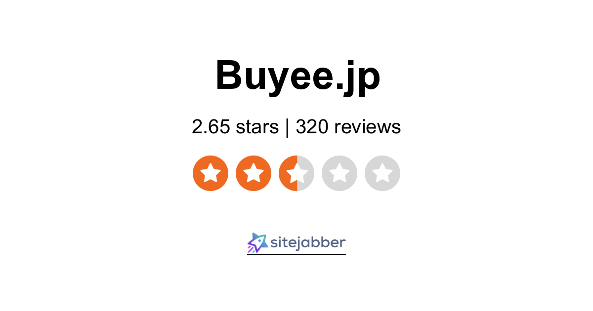 Buyee Reviews - Read 320 Customer Reviews of Buyee | Sitejabber