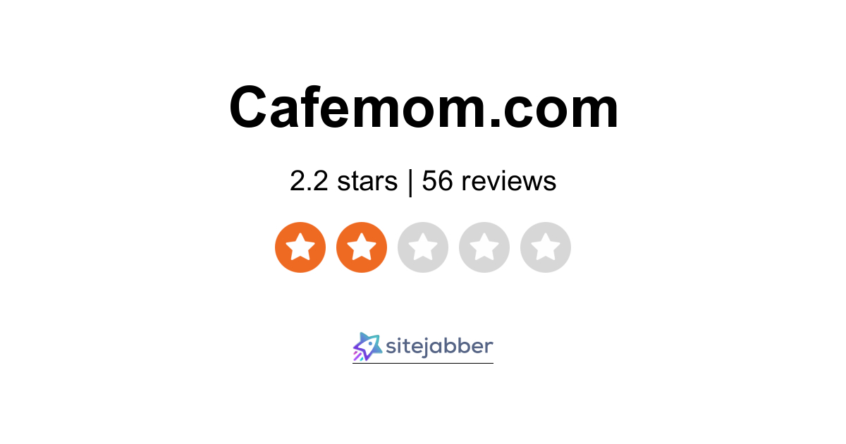 CafeMom Reviews - Read 56 Customer Reviews of CafeMom | Sitejabber