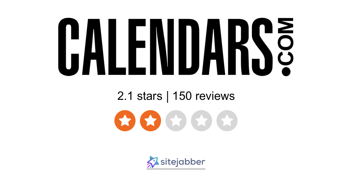 Calendars Reviews - Read 150 Customer Reviews of Calendars | Sitejabber