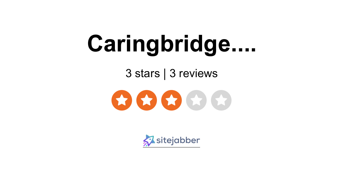 Caring Bridge Reviews - Read 3 Customer Reviews of Caring Bridge ...