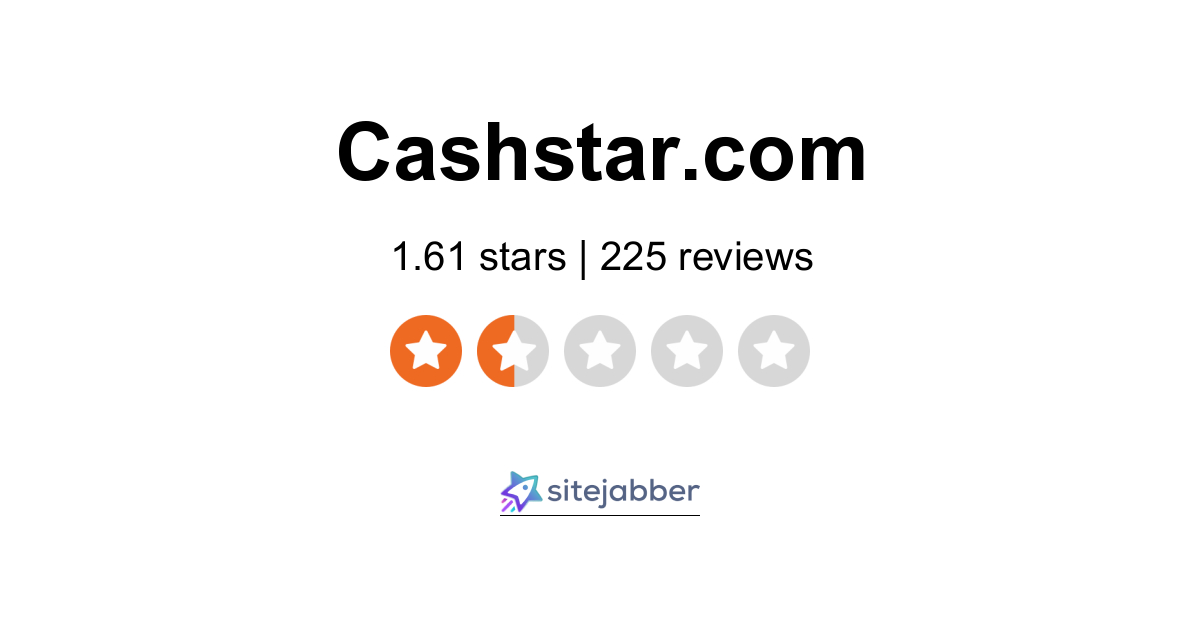 CashStar Reviews - Read 224 Customer Reviews of CashStar | Sitejabber