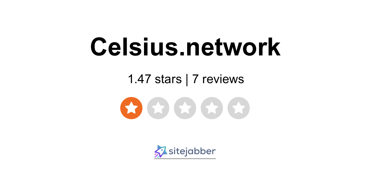 Celsius.network Reviews - 7 Reviews of Celsius.network | Sitejabber