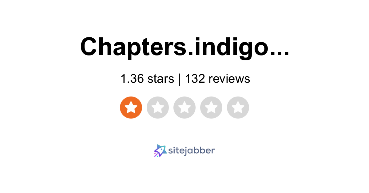 Chapters.Indigo.ca Reviews - Read 132 Customer Reviews of Chapters ...