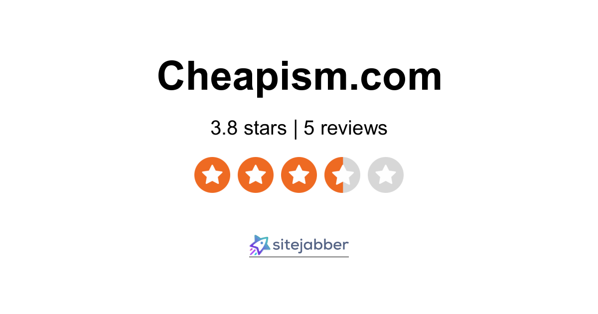 Cheapism Reviews - Read 5 Customer Reviews of Cheapism | Sitejabber