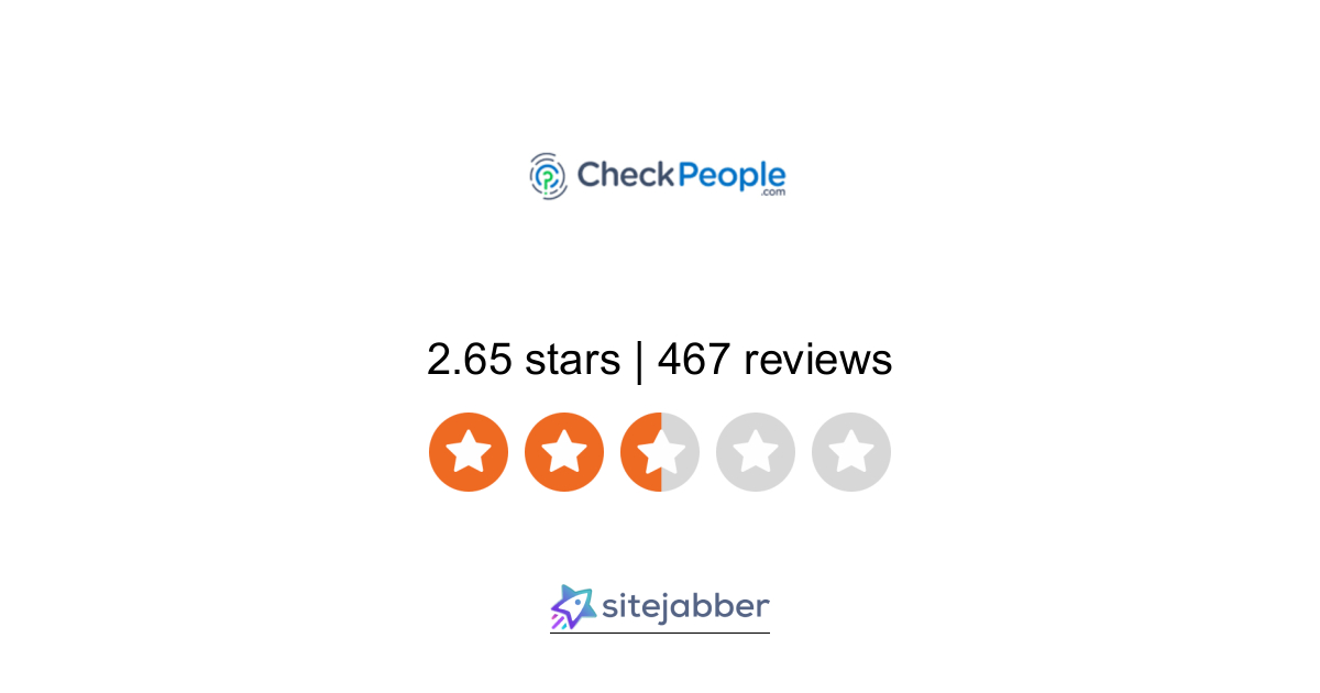 Check People Reviews - Read 467 Customer Reviews of Check People ...